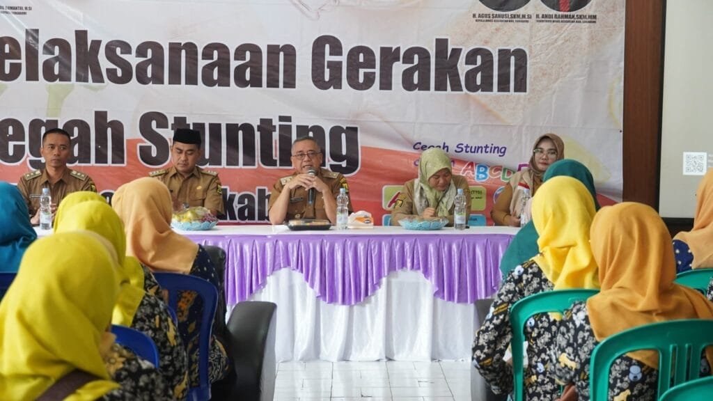 PELAKSANAAN GERAKAN CEGAH STUNTING, WABUP "UPAYA BERSAMA WUJUDKAN GENERASI UNGGUL DAN BERDAYA ...